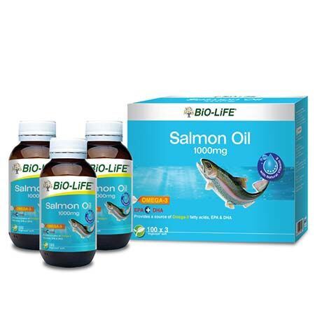 BiO-LiFE OMEGA-3 SALMON OIL PLUS SOFT CAPSULE 3 X 100S | Lazada