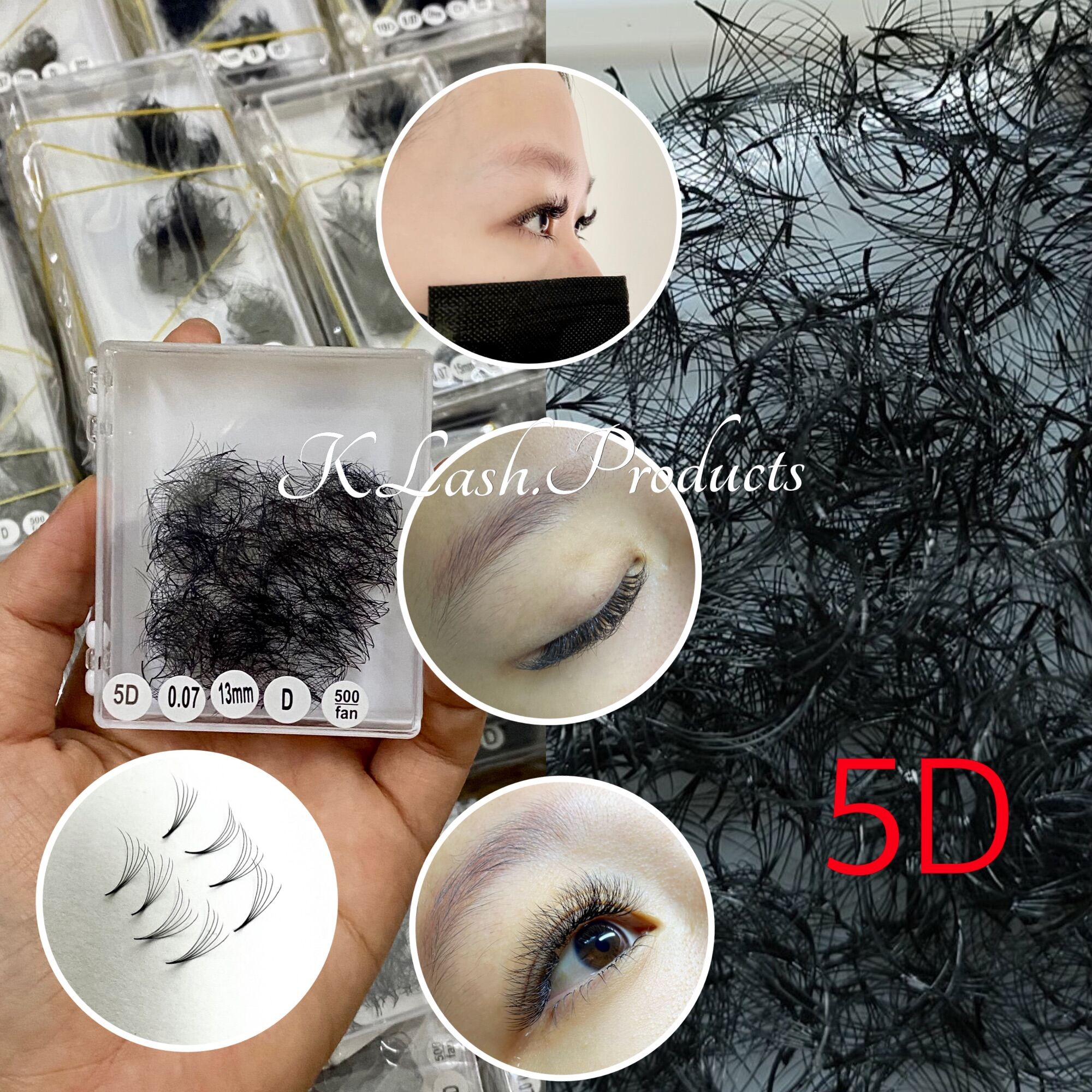 5D Fan EYELASH EXTENSIONS|LASH|FAN|5DFAN|VOMLUME|Handmade Factory ...