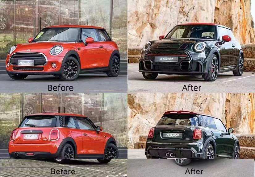 Mini cooper S F55 F56 F57 2014 - 2020 convert facelift 2021 JCW bodykit ...