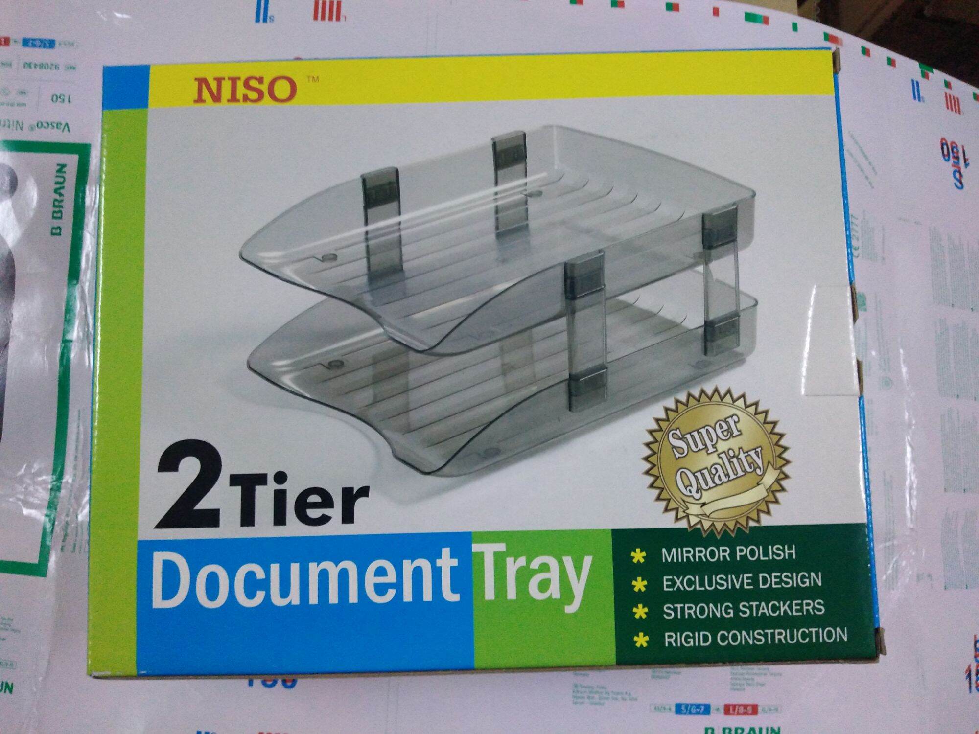 Niso 2 Tier / 3 Tier Document Tray - 8220/8230 | Lazada