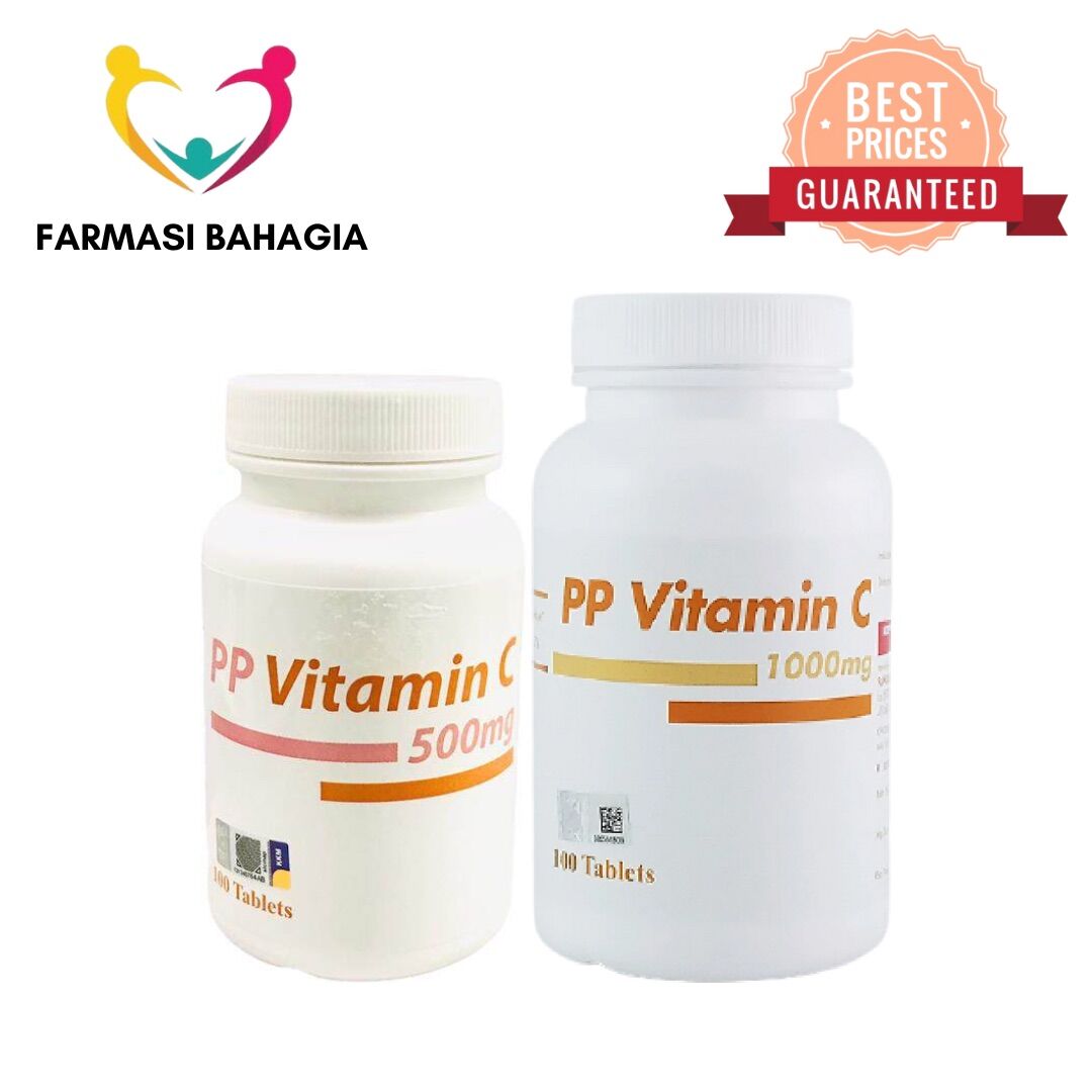 PP Vitamin C 100’s (500mg / 1000mg) | Lazada