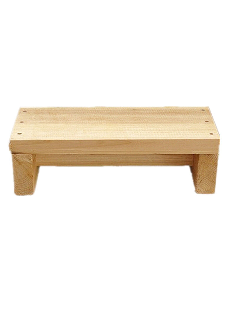 Wood Shelf Solid Wood Stool Small Low Stool Laundry and Vegetable ...