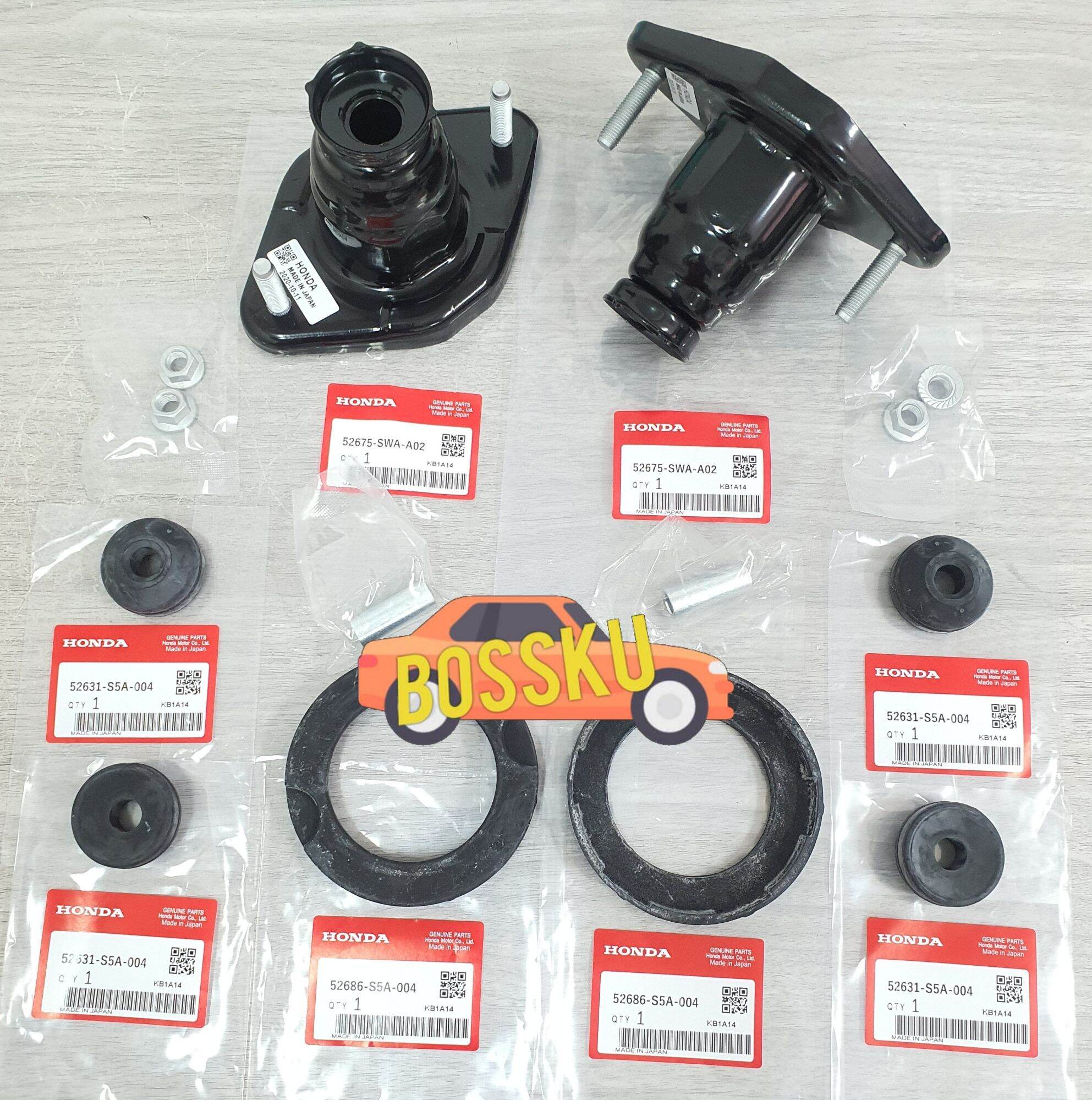 8 IN 1SET - REAR ABSORBER MOUNTING/REAR ABSORBER MOUNTING BUSH/COIL ...