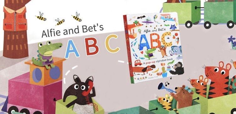 📖 Alfie & Bet’s ABC Pop-Up Alphabet Book by Maddie Frost | Lazada