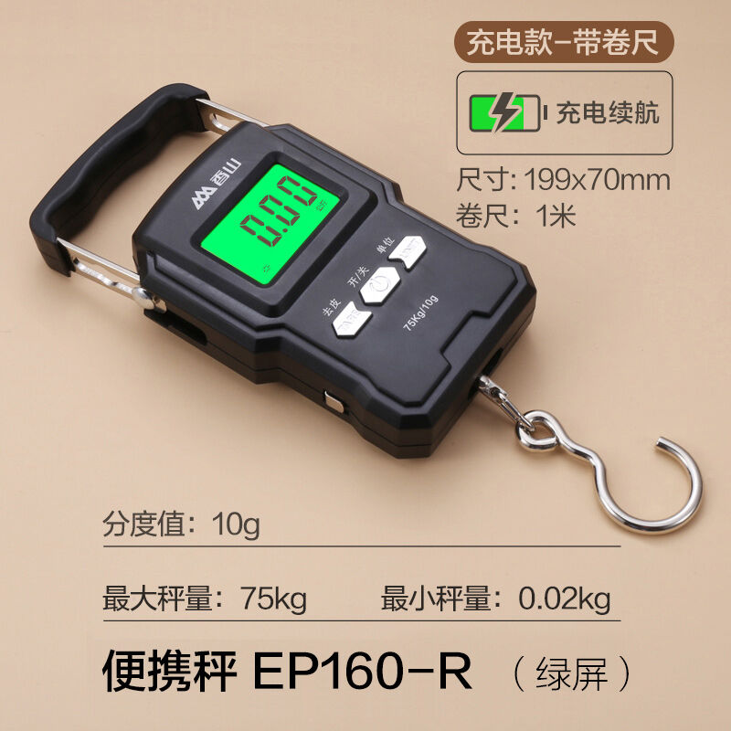 Satchel Electronic Scale Portable 75kg High Precision For Home Spring ...