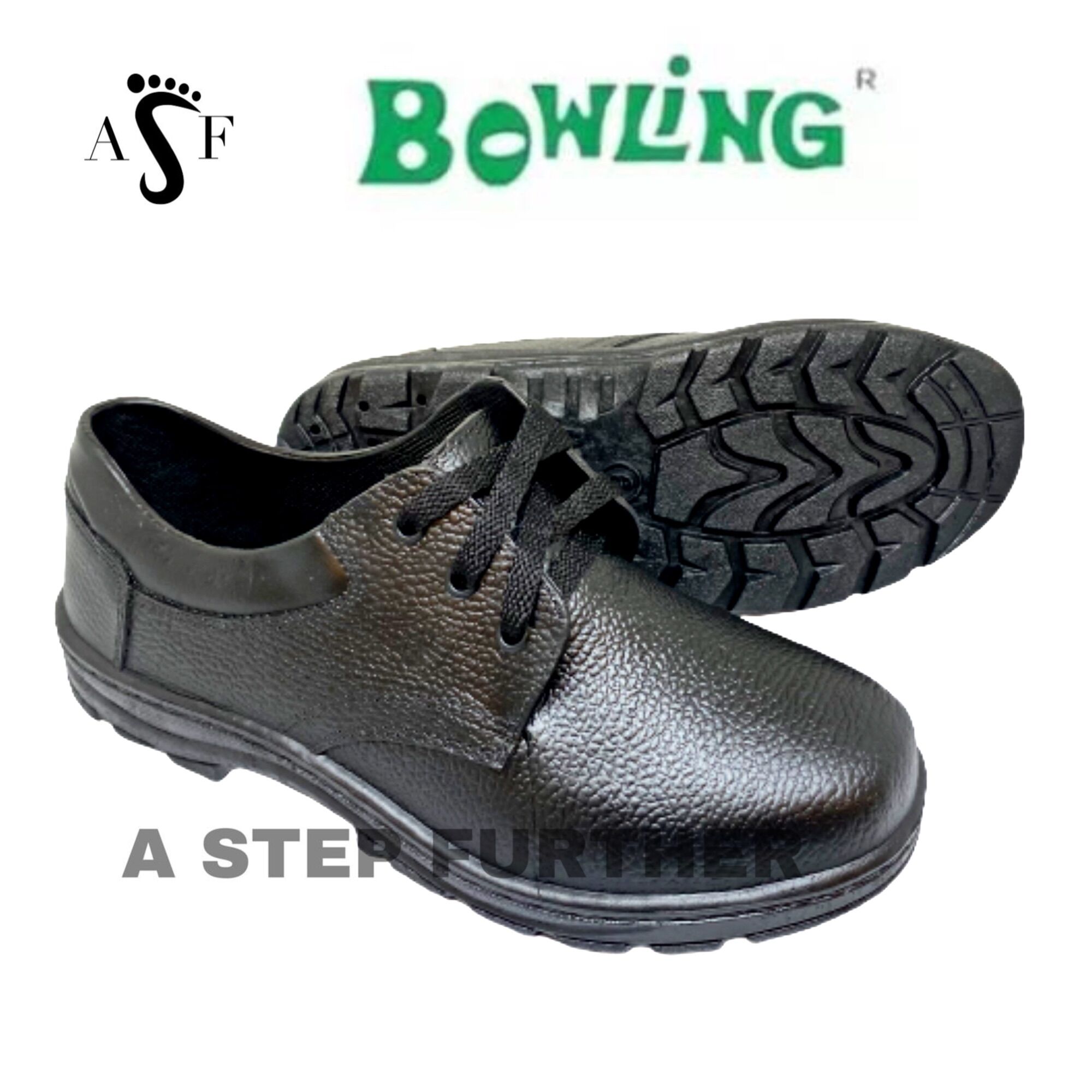 ORIGINAL BOWLING 700 Adult Formal Lace-up PVC Rubber Heavy Duty Boots ...