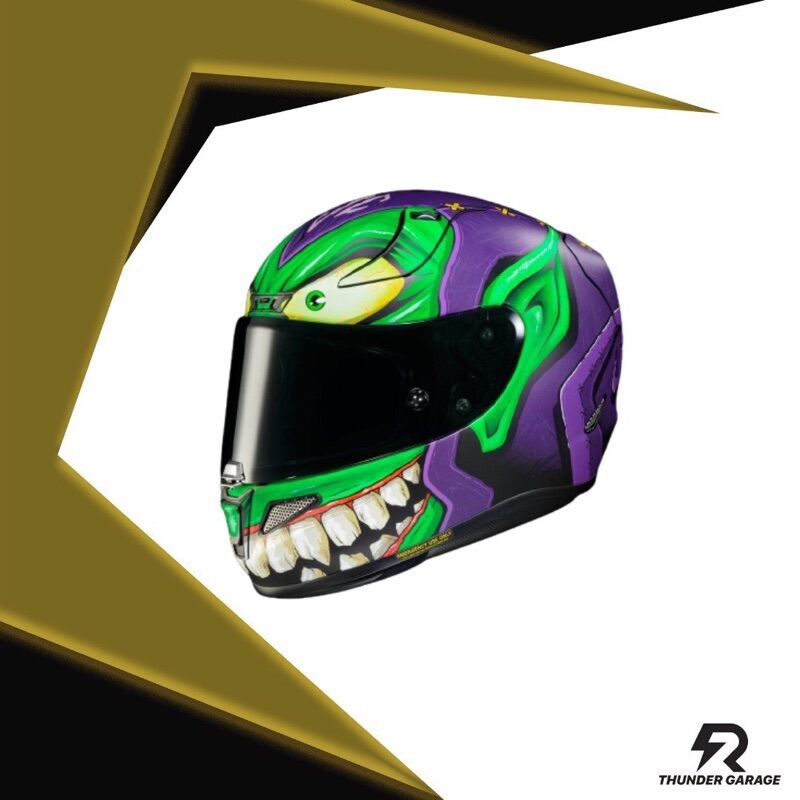 HJC RPHA 11 Green Goblin Marvel Full Face Helmet (Original 100%) | Lazada