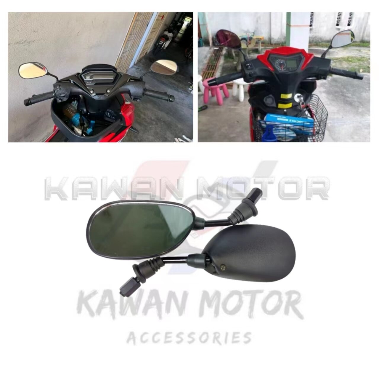 Ex5 | Wave125 | Wave100R | Dream Mini Side Mirror | Lazada