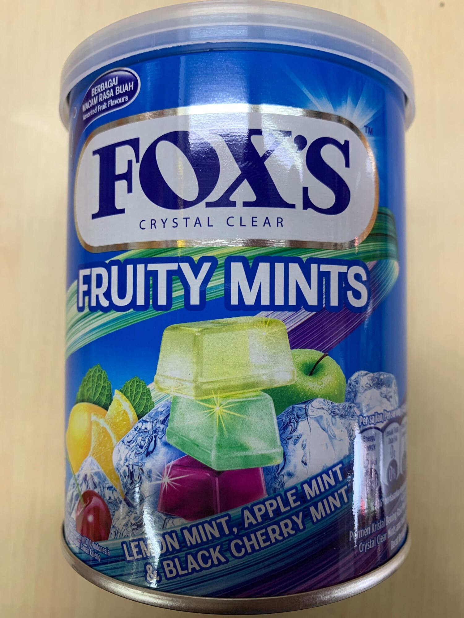 READY STOCK FOX’S CRYSTAL CLEAR CANDY FRUITY MINTS / FRUITS / BERRIES ...