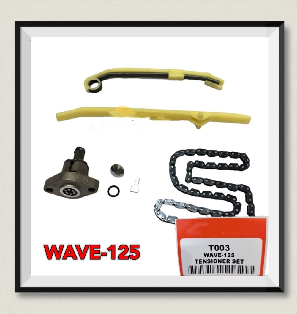 (Honda TENSIONER WAVE125 TIMING CHAIN TENSIONER GUIDE STOPPER ARM SET ...