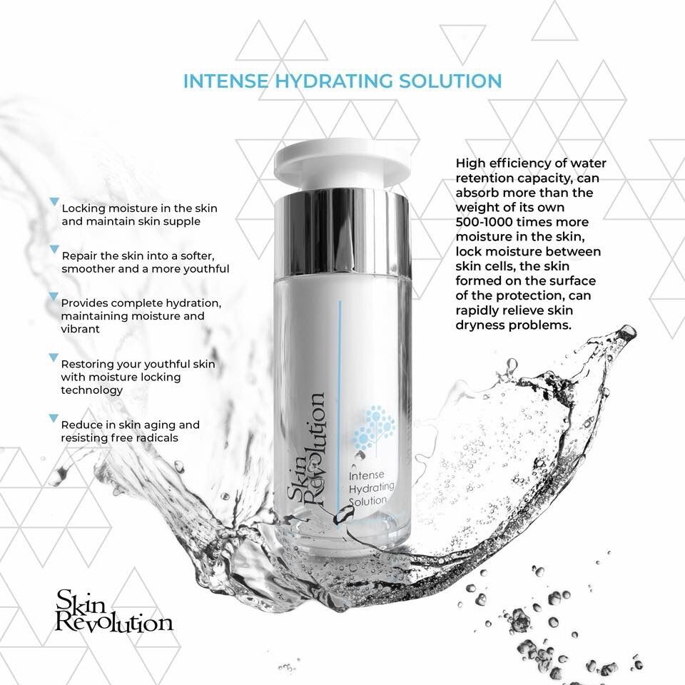 Skin Revolution Intensive Hydrating Solution 30ml补水精华液 | Lazada