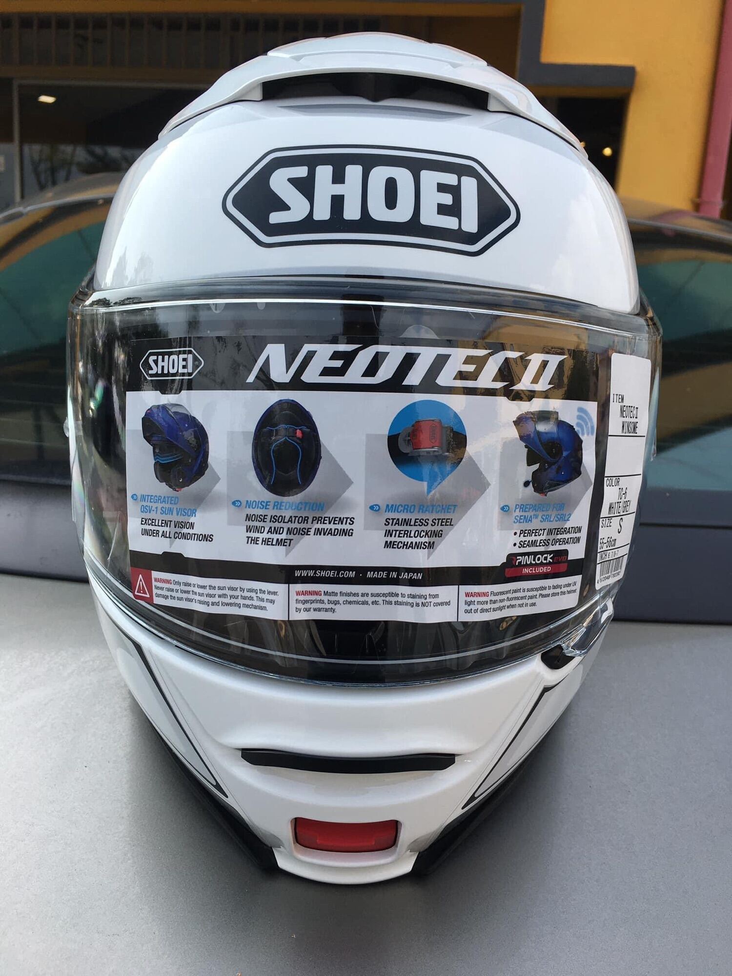 SHOEI NEOTEC 2 WINSOME TC-6 (OFFICIAL DEALER) | Lazada