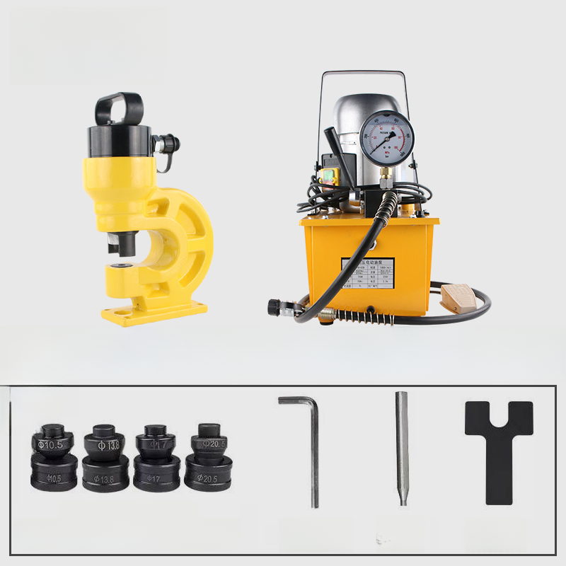 Channel Punching Machine CH-60/70 Hydraulic Punching Machine Copper Bar ...