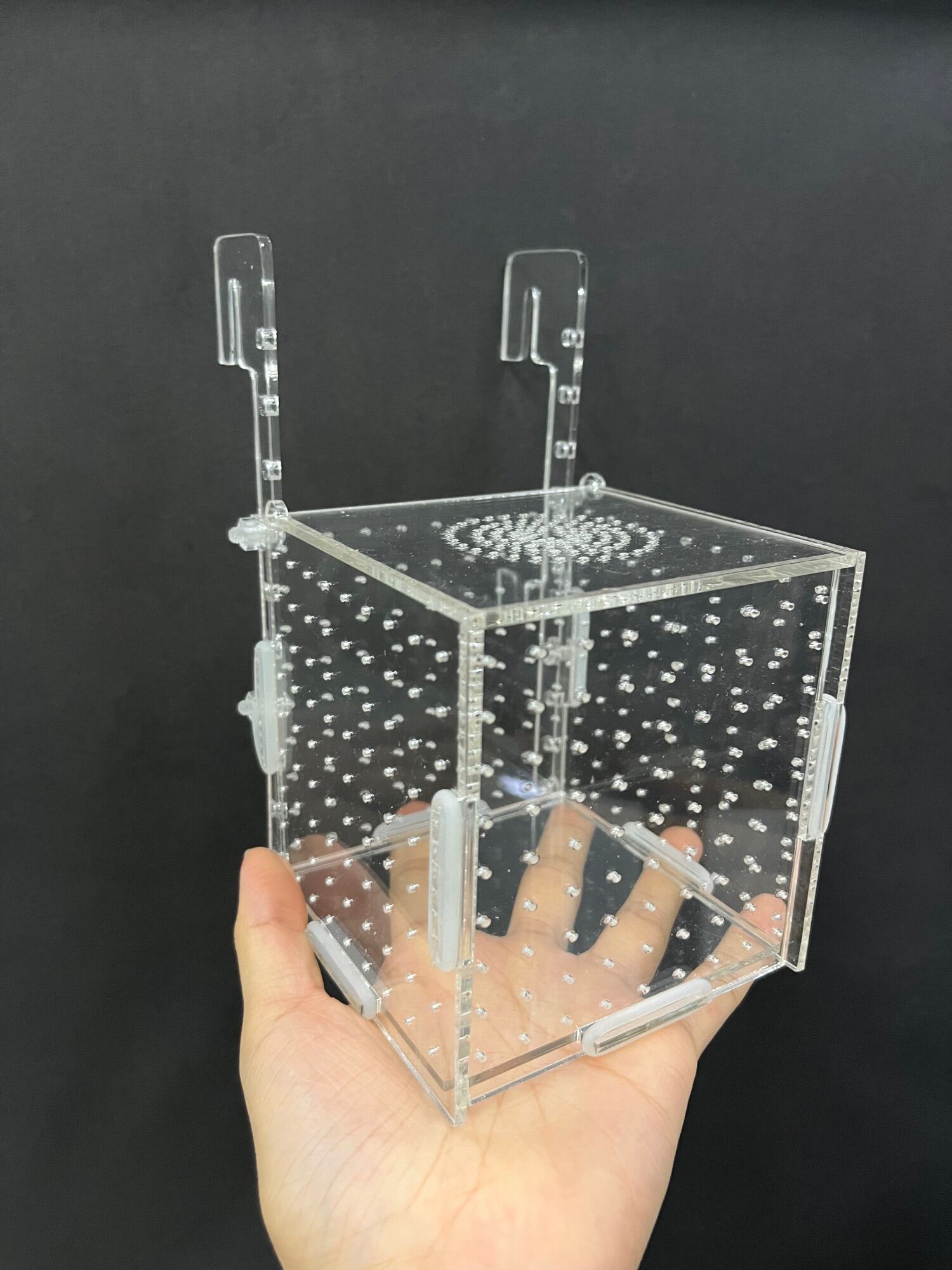 Acrylic Isolation Box Hanging Type Fish Shrimp Aquarium Accessories ...