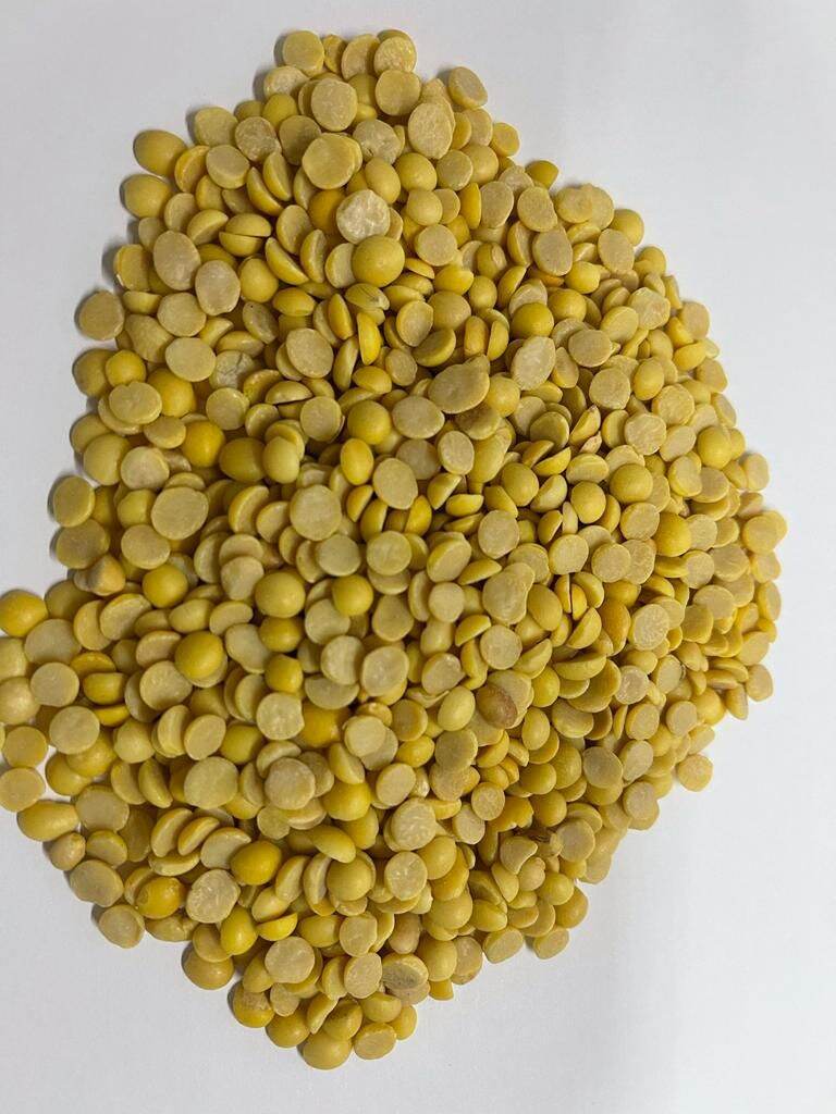 Split Soy Bean (Skinless) 去皮黄豆 Kacang soya (pecah/belah/tiada kulit ...