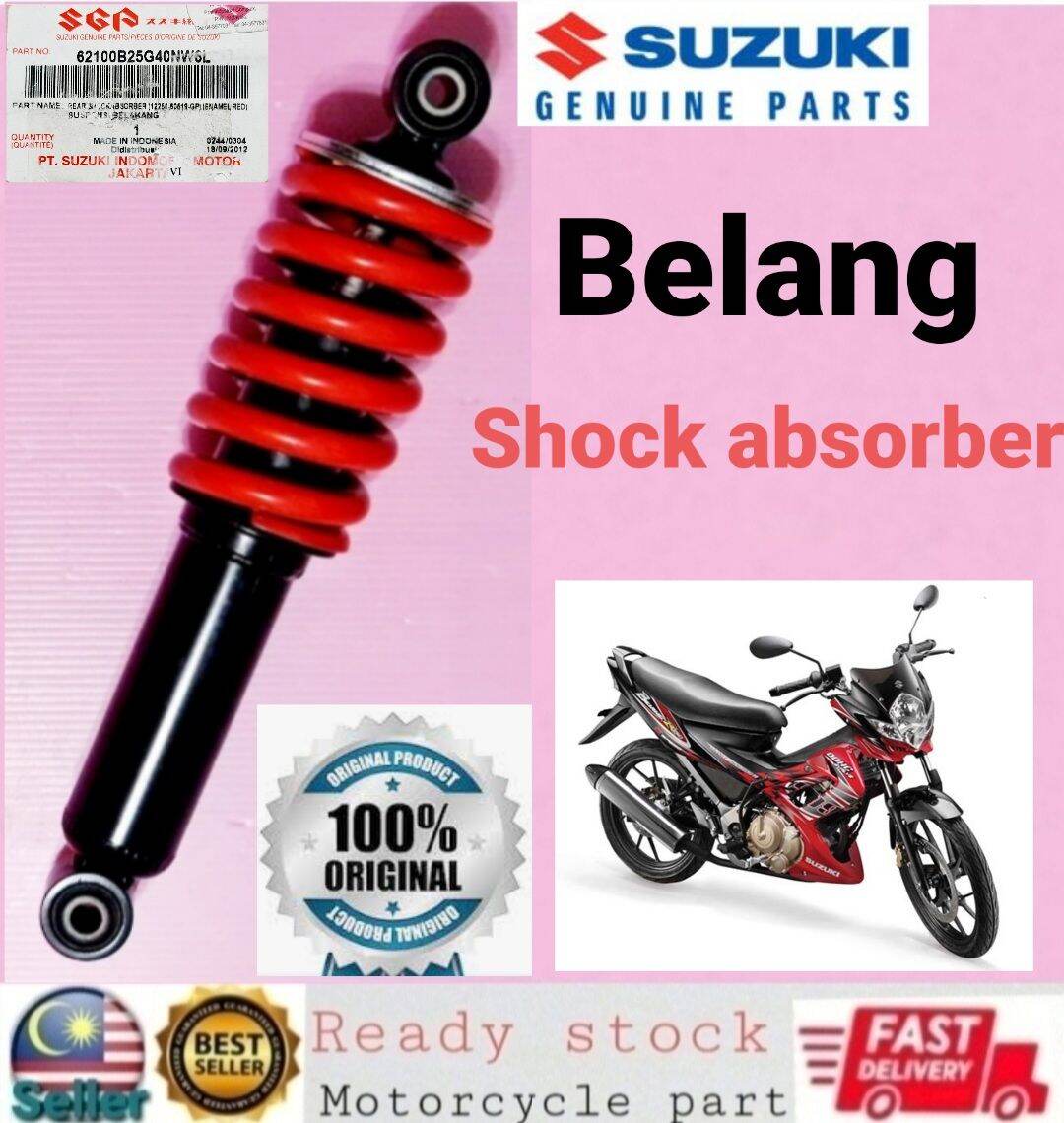 Suzuki Belang R / Raider Rear shock absorber 100% original ...