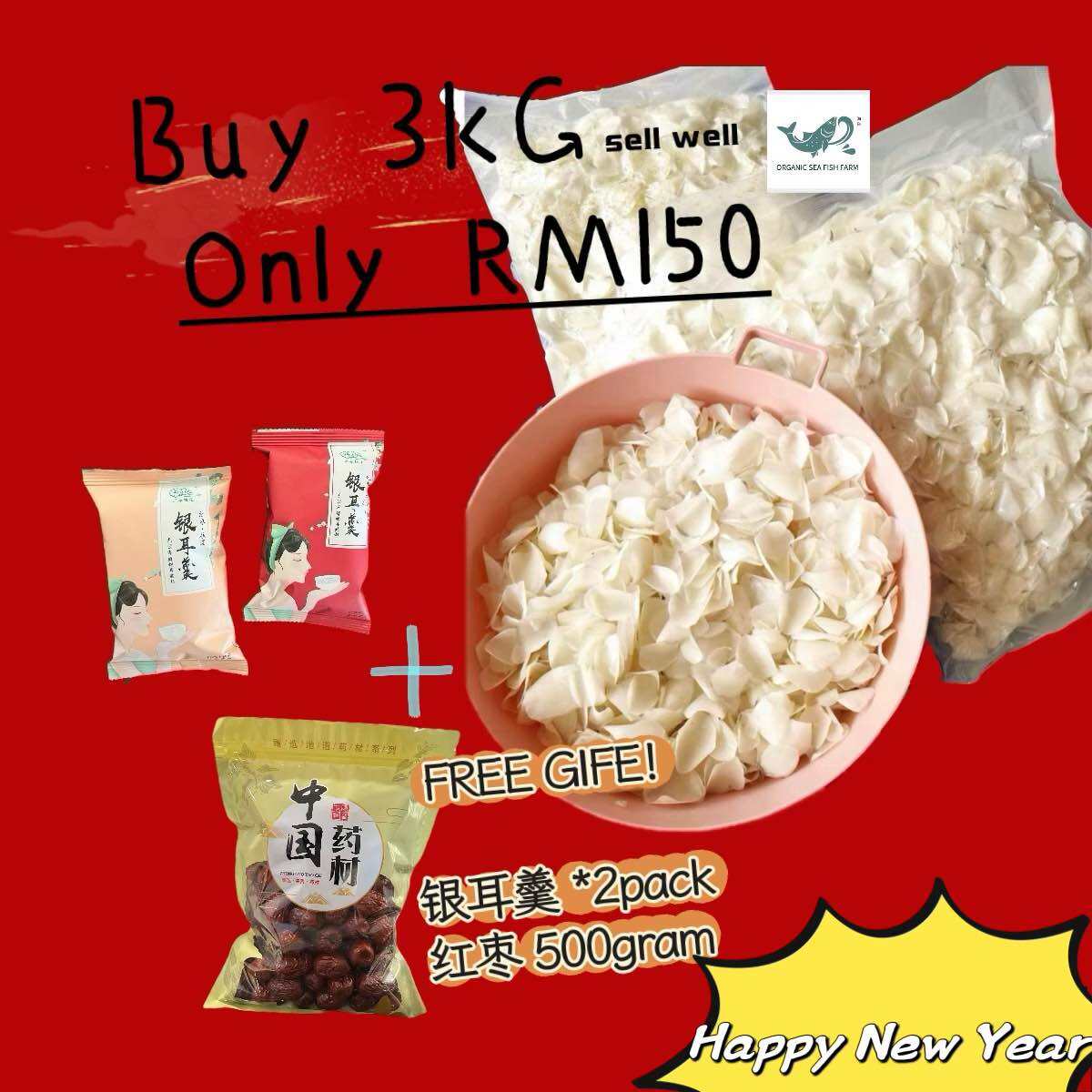 🔥Fish scales/ Ikan Siakap Scale Grouper Fish Scale/ Clean Fish Scale ...