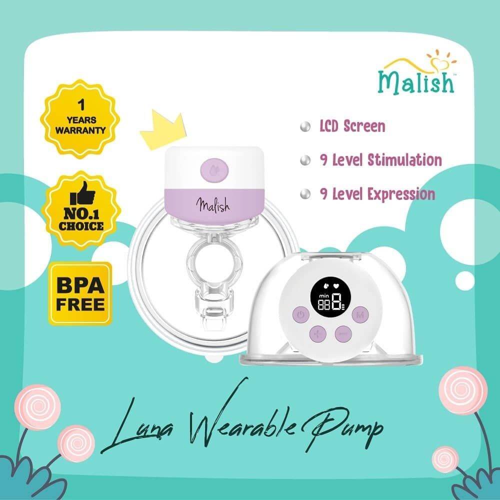 Malish Luna Wearable Breast Pump | Lazada