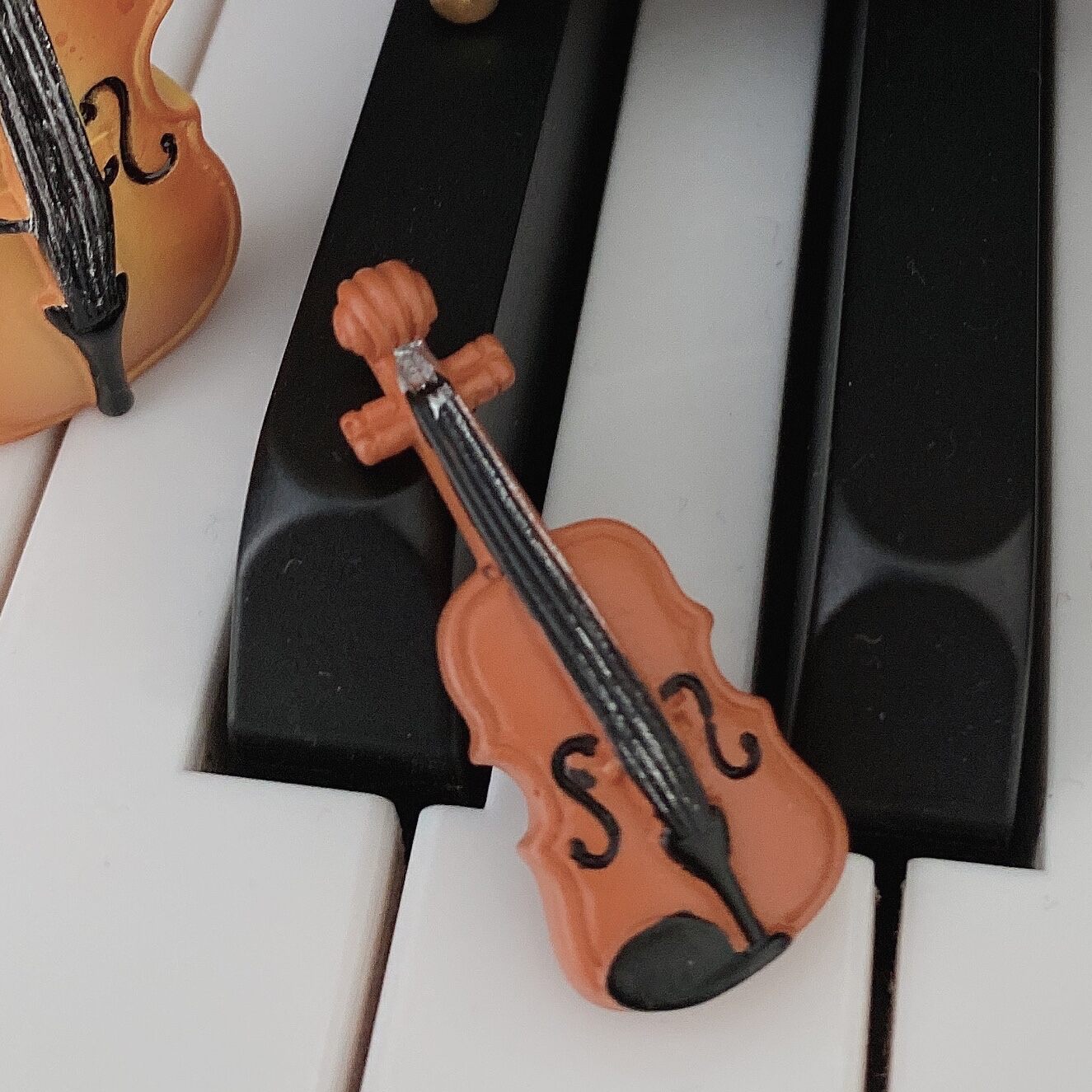 Retro Resin Musical Instrument Figurines Miniature Magnetic Fridge ...