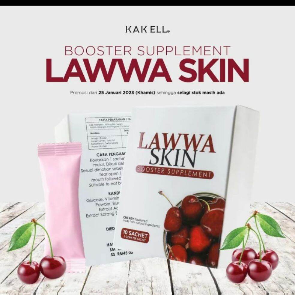 Brightening Booster Whitening Lawwa skin Cherry | Lazada