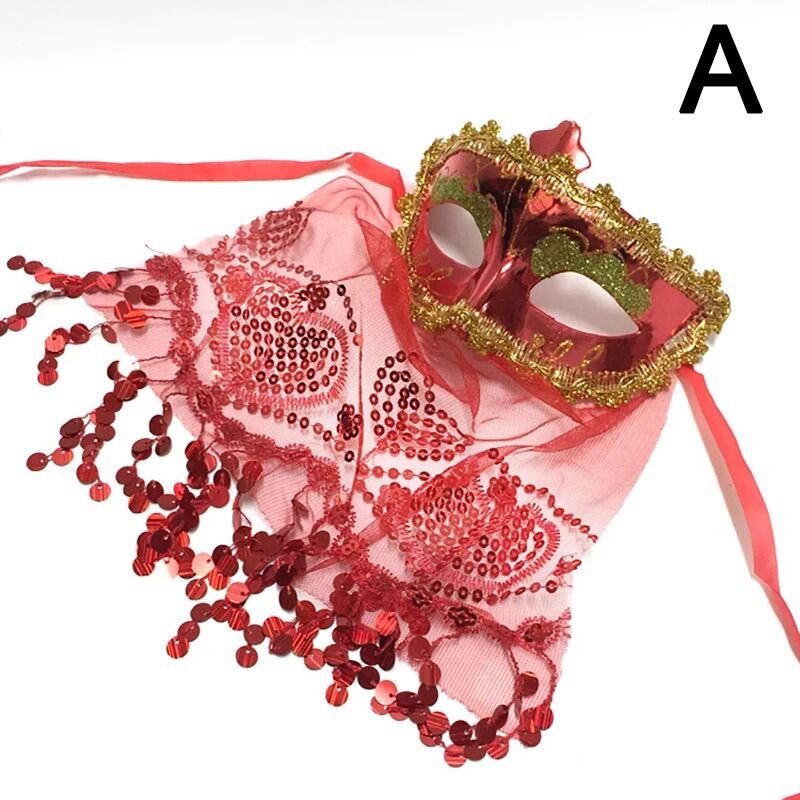 Arabian Belly Dance Mask with Veil | Lazada