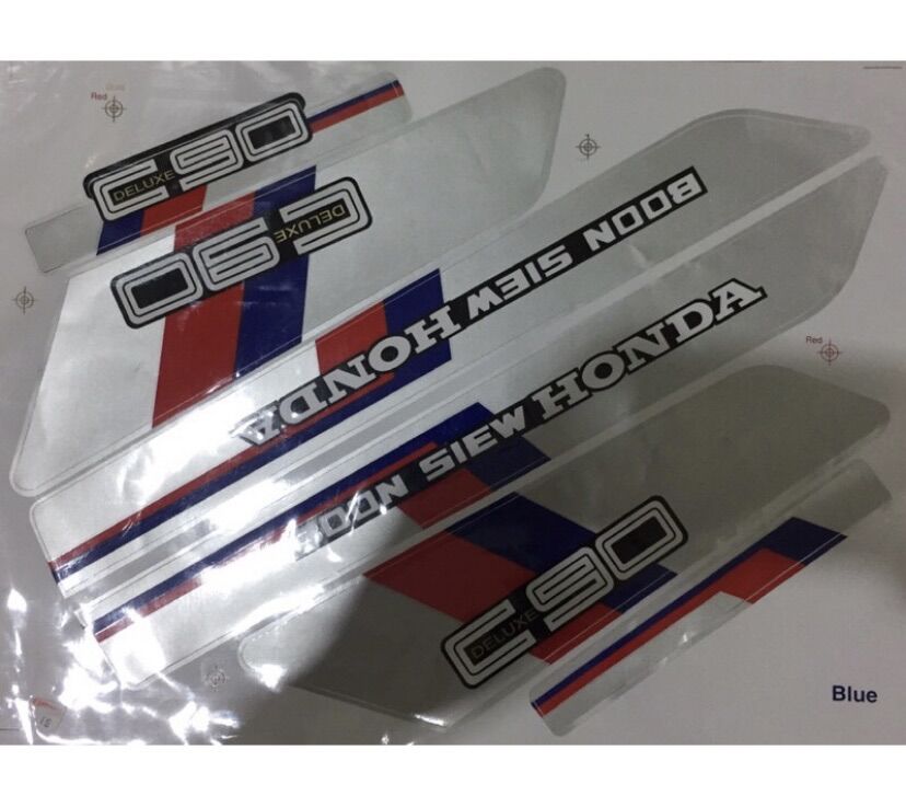 Honda c90 body sticker | Lazada