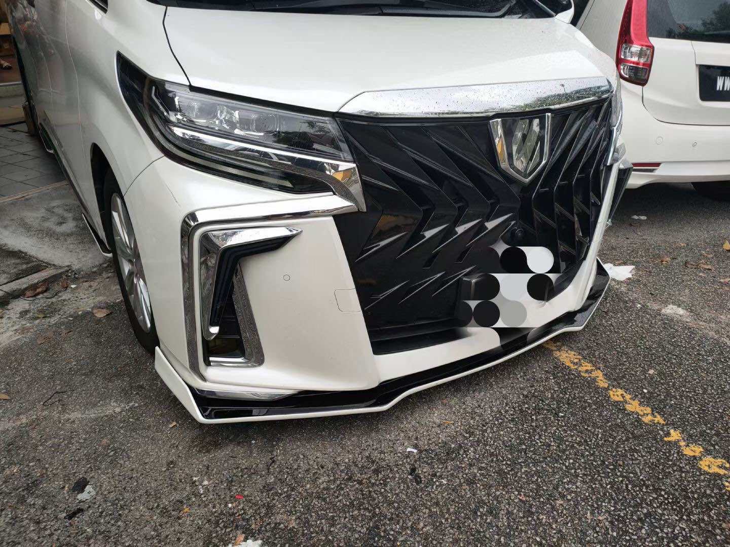 Toyota Vellfire Alphard 2018 2019 2020 2021 KUHL racing V2 bodykit body ...