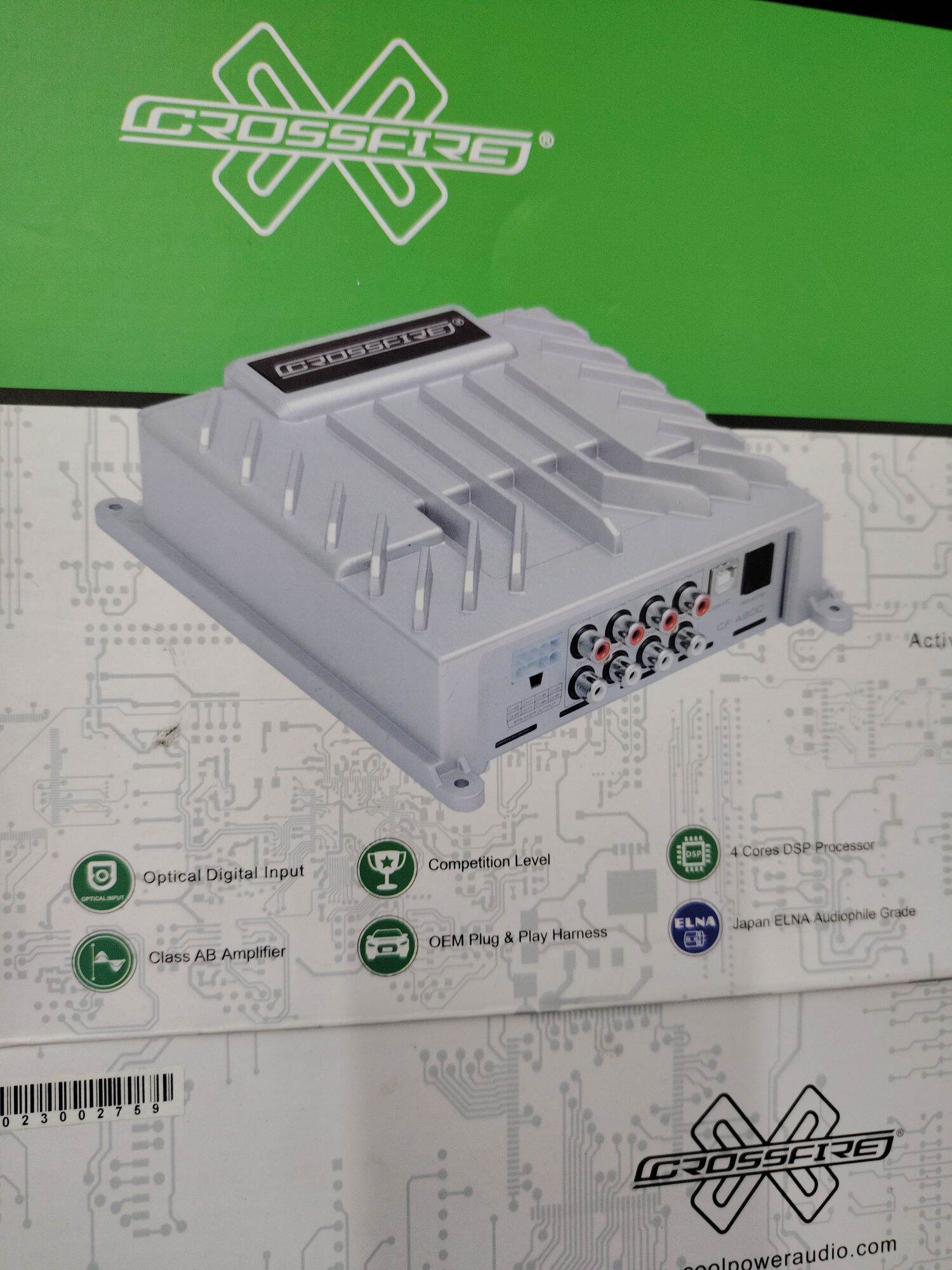 crossfire cfa800 4 in 8 out dsp amplifier bluetooth player | Lazada