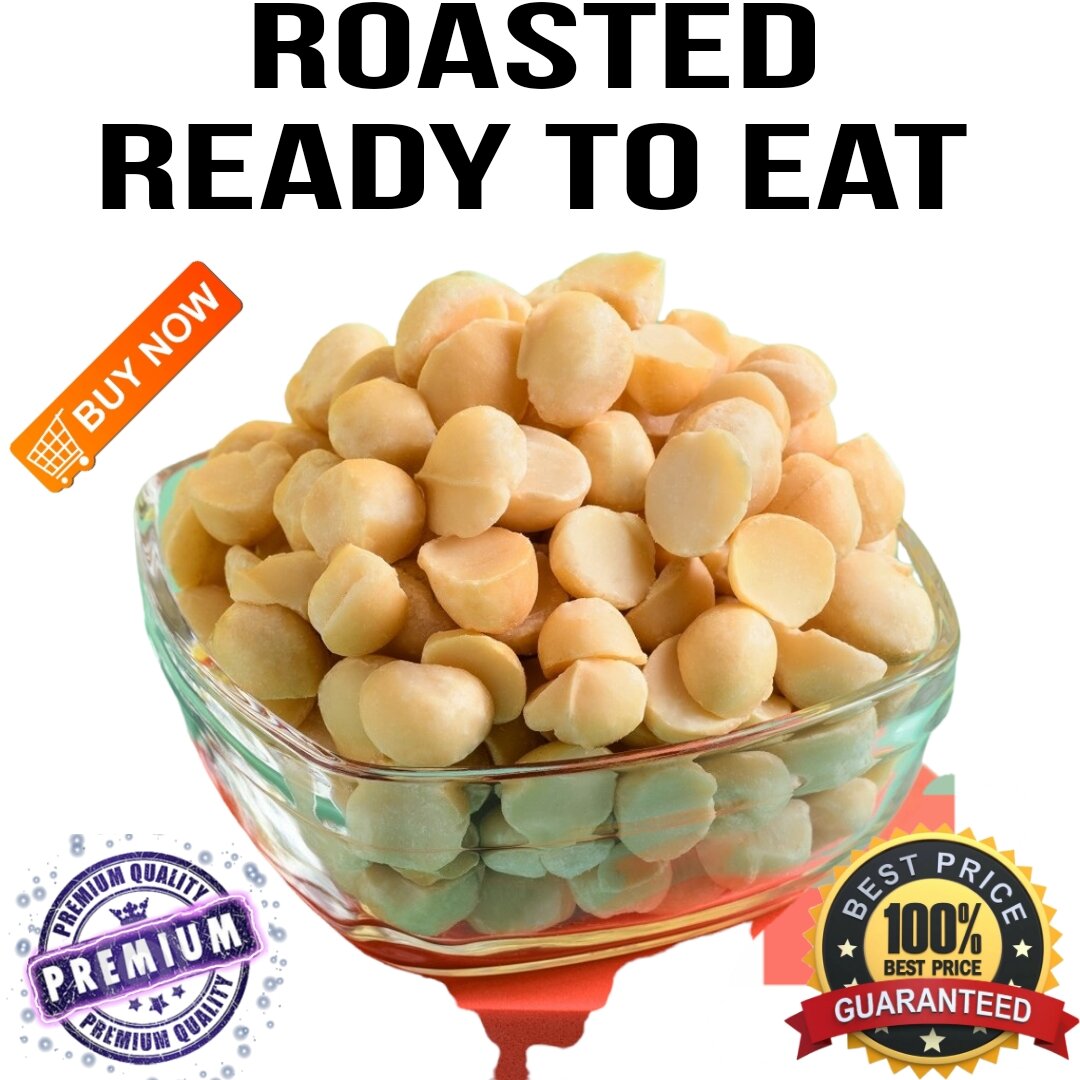 Roasted Macadamia Nuts Unsalted.250gm/500gm/1000gm.1kg/.Ready Stock ...