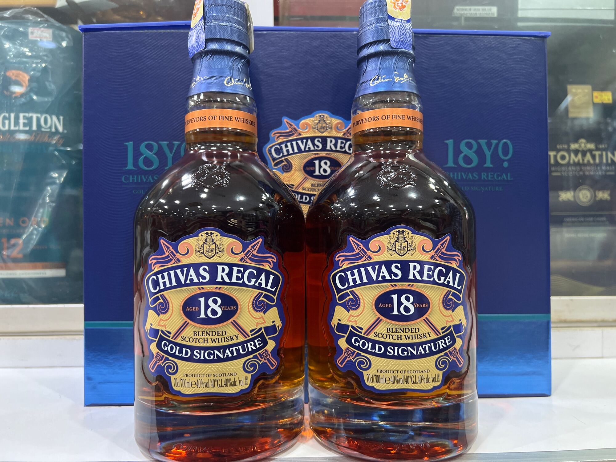 Offer!!! 100% Original Chivas Regal Aged 18 Years 700ml | Lazada