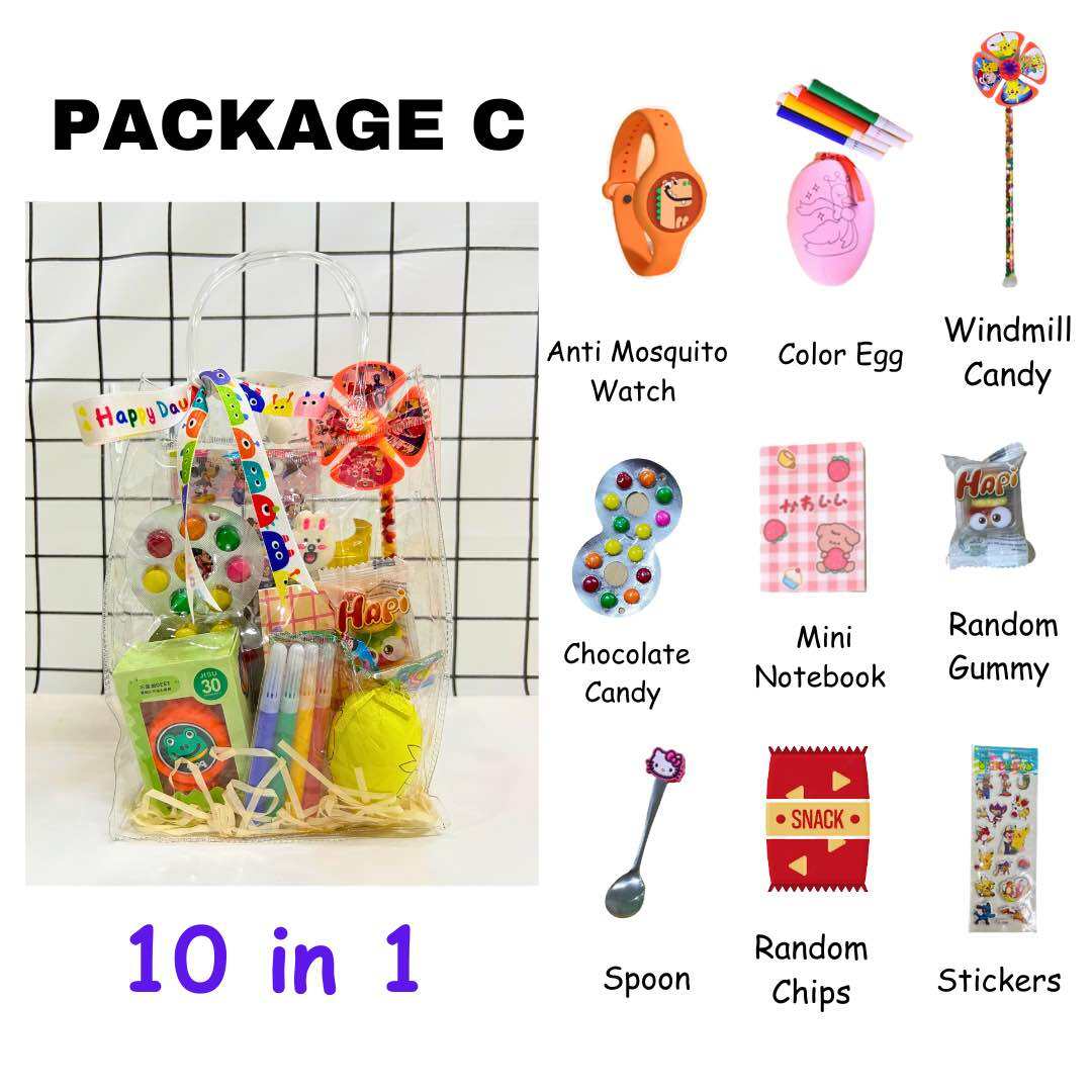Kids Birthday Party Packs Gift Pack Goodie Bag Gift Set Door Gift ...