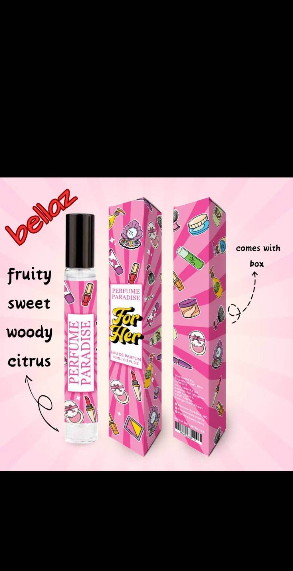 PERFUME PARADISE ORIGINAL HQ 10ML WANGIAN TAHAN LAMA | Lazada