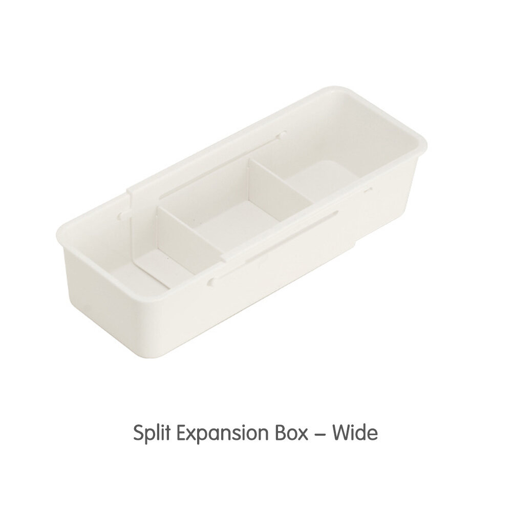 Retractable Drawer Organizer For Desk Length Adjustable Compartment ...