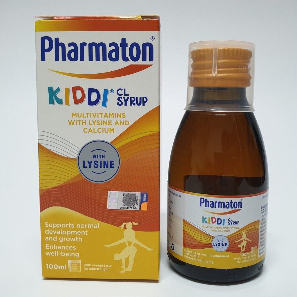 Pharmaton Kiddi Syrup 100ml | Lazada