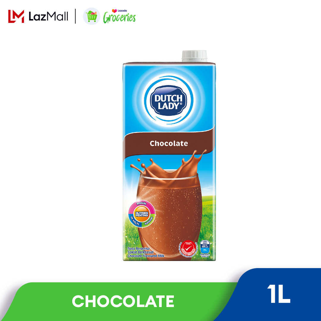 Dutch Lady UHT Milk - CHOCOLATE (1L) | Lazada