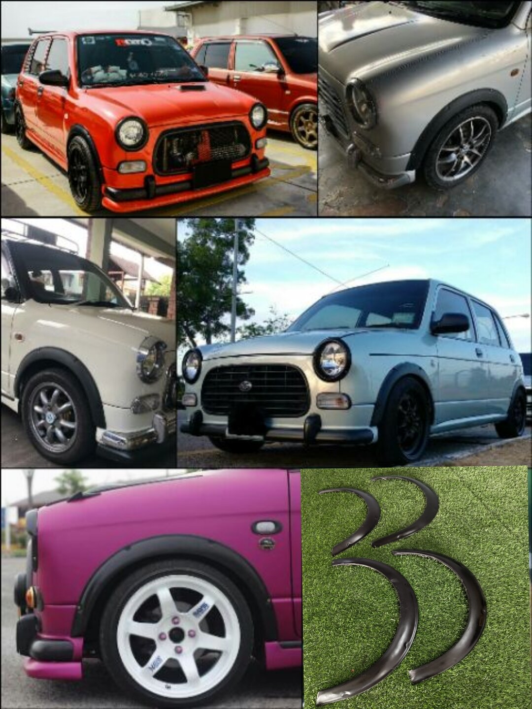 Arch kelisa /L700/Gino Kcar widebody | Lazada