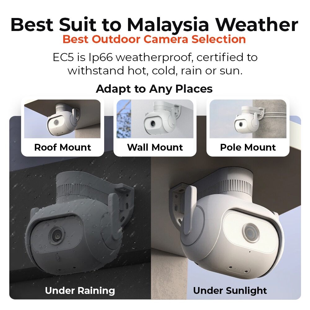 IMILAB EC5 CCTV WIRELESS OUTDOOR CCTV SECURITY CAMERA | Lazada