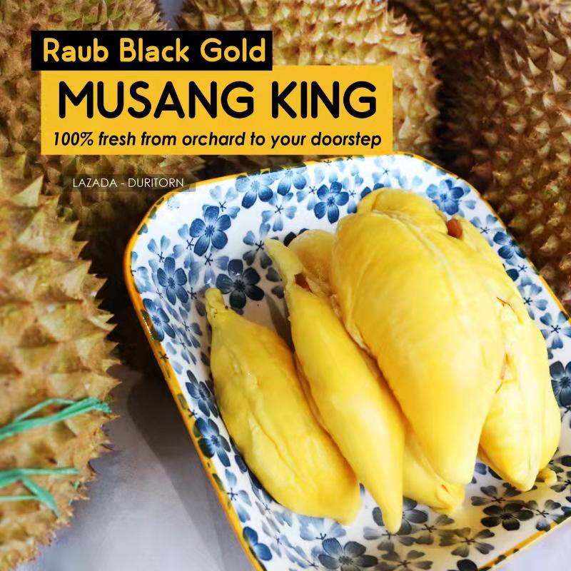 [Raub FRESH Durian] Black Gold Musang King / Sultan D24 / Durian ...