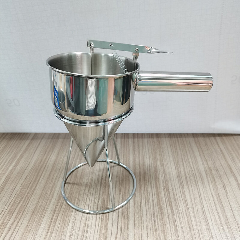 Stainless Steel Conical Funnel For Home Kitchen Liquid Separation Paste ...