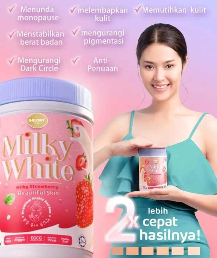 Milky White Chermes untuk Cerah dan Putihkan Kulit. (Travel Size ...