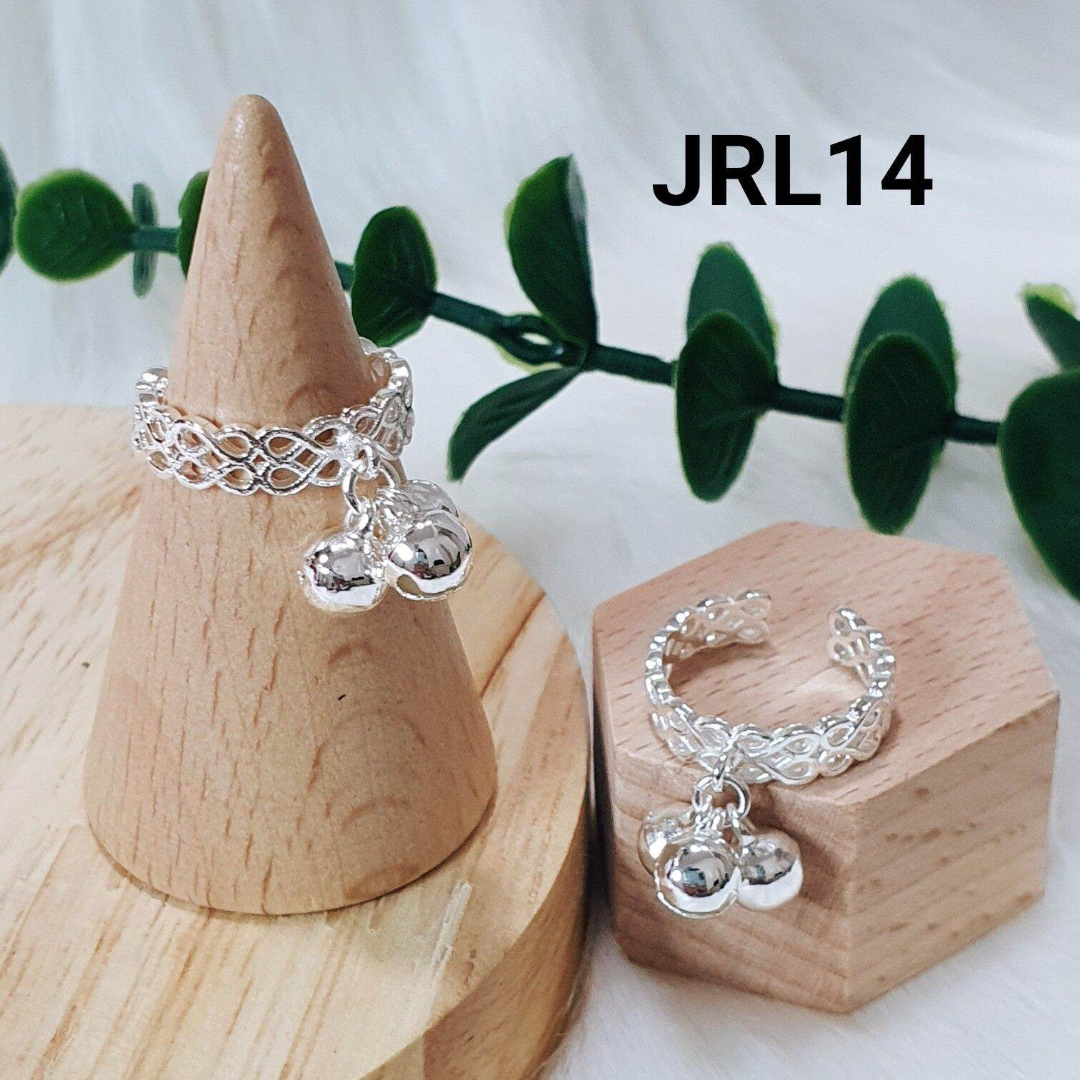 【1 Pair】Original Silver Toe Ring For Women Perak Cincin Kaki/Metti toe ...