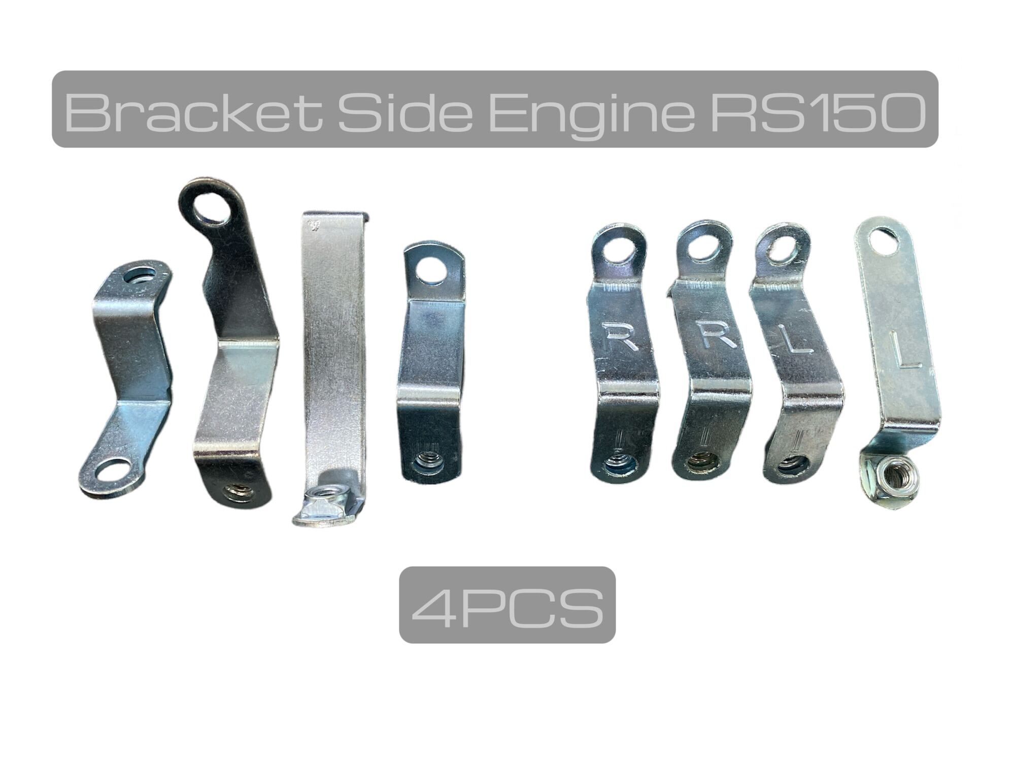 Bracket RS150 Side Engine Cover Bracket Side Engine Crash Bar Bracket ...