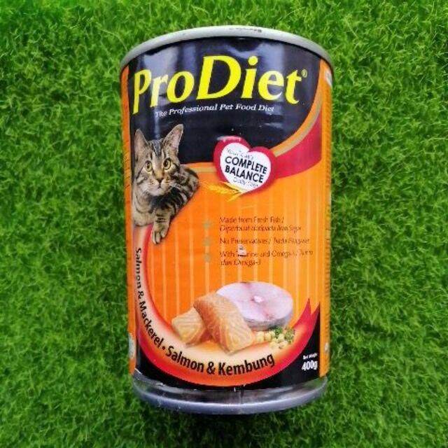 Prodiet makanan basah kucing dalam tin 400g / Prodiet cat wet food ...