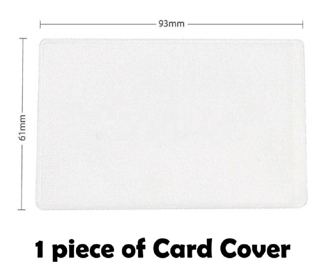Pvc Transparent IC Holder / Badge Name Card Holder / Clear IC Cover ...