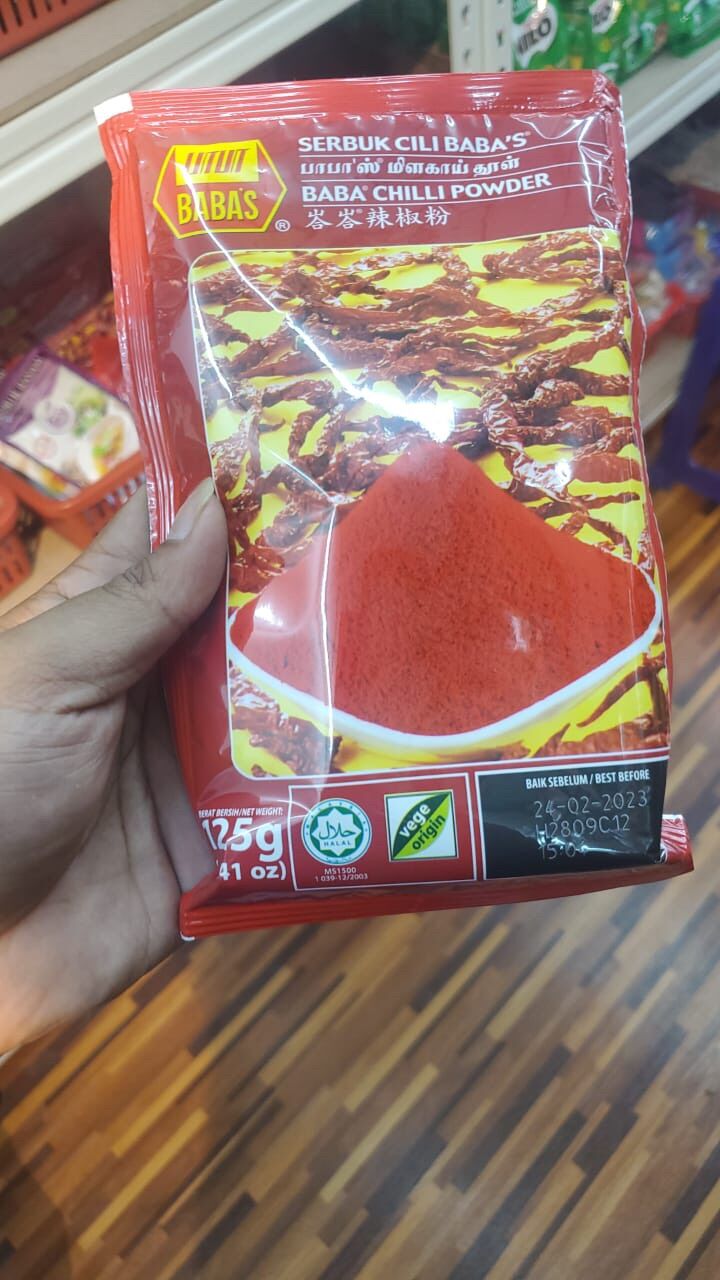 125g Serbuk cili ( Chilli powder ) | Lazada