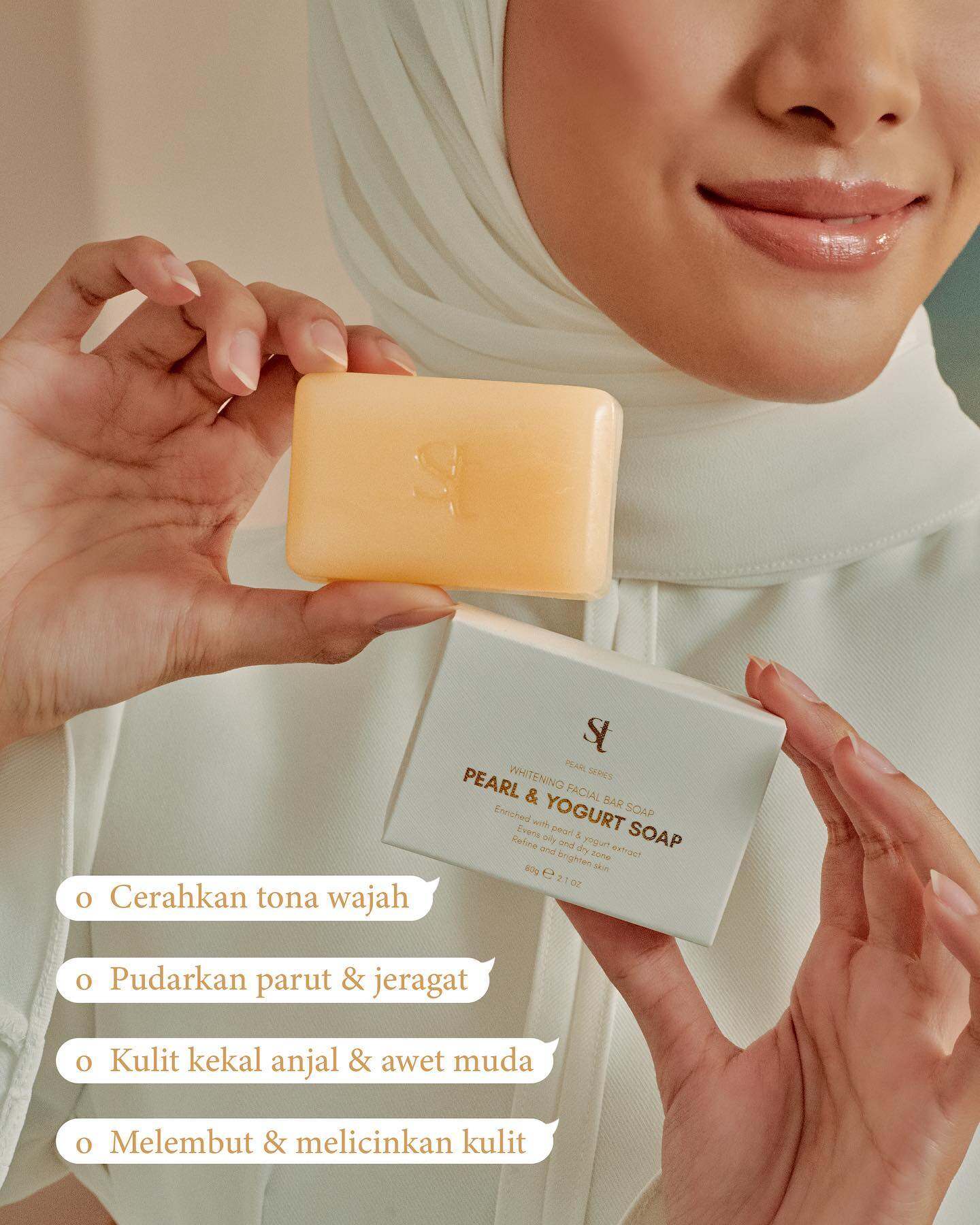 (Original HQ) Pearl & Yogurt Bar Soap by Sendayu Tinggi | Lazada