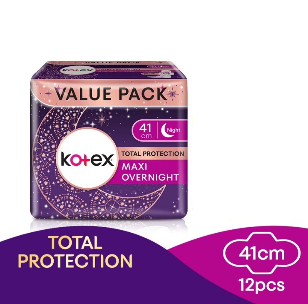 Kotex Proactive Guard Overnight Wing ( 41cm / 12s x 1Pack ) | Lazada