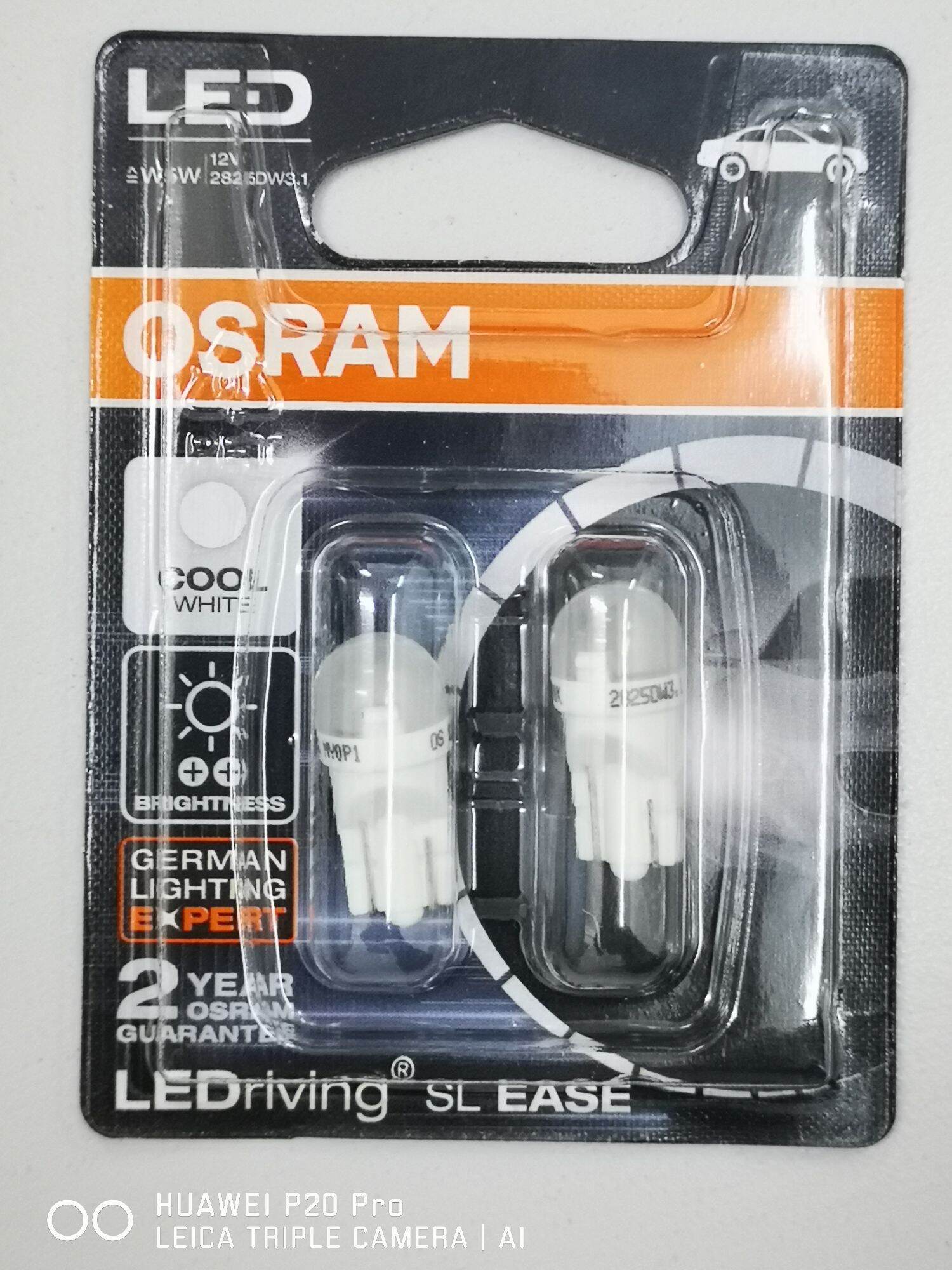 Original Osram 2825DW Led 12v 4090 T10 Bulb | Lazada
