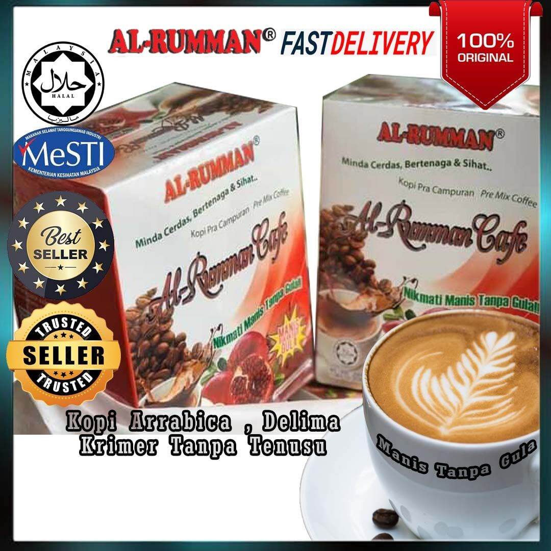 AL RUMMAN CAFE x 20 SACHET KOPI CAMPURAN DELIMA | Lazada