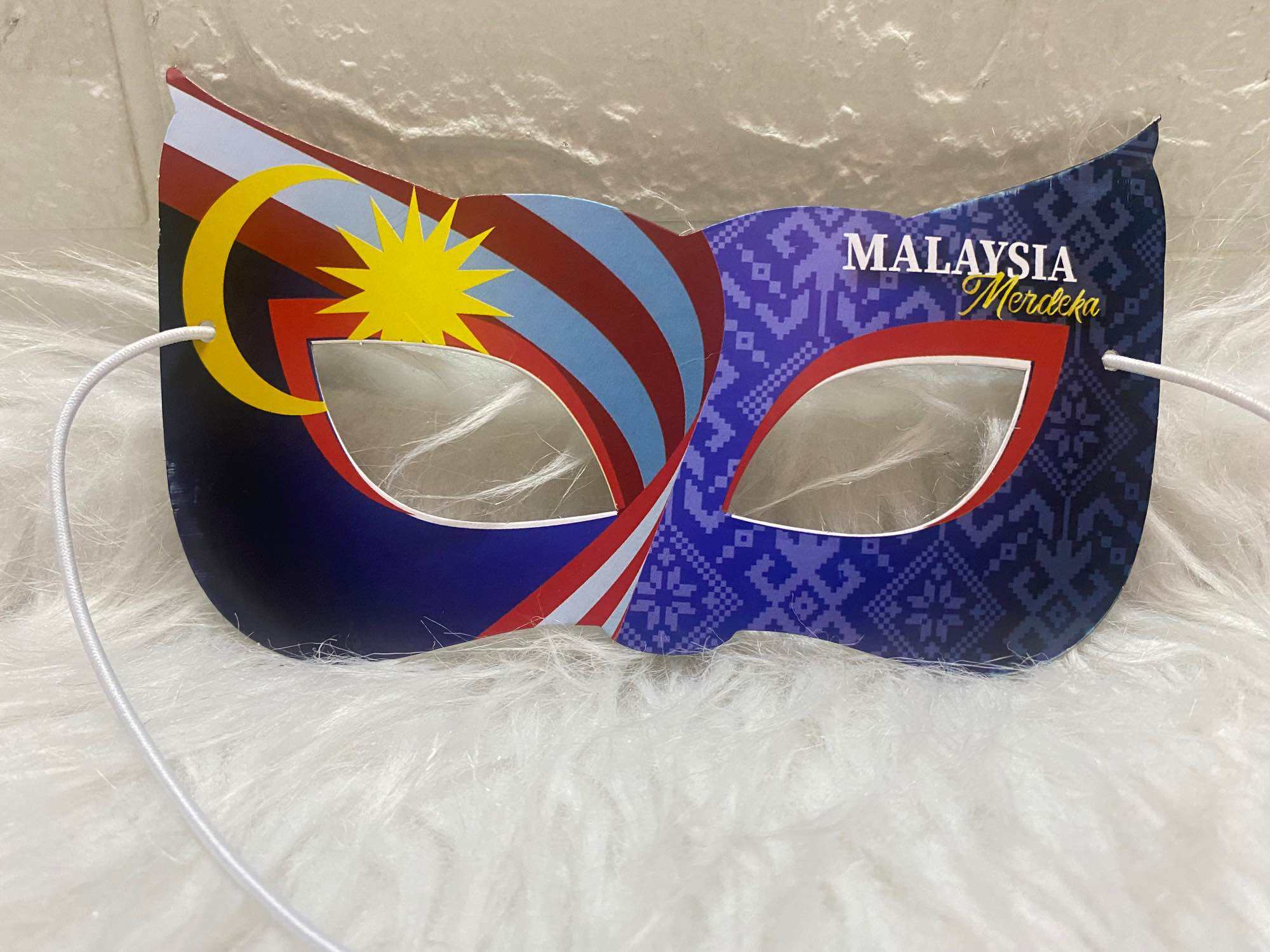 Topeng Merdeka 2025 / Mask Merdeka /Prop Kemerdekaan (Ready Stok) | Lazada